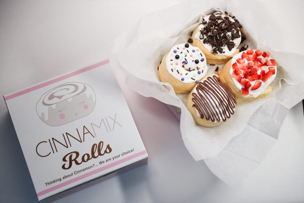 Medium (4 Rolls) – Cinnamix Rolls Store